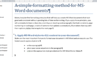 A simple method for formatting Microsoft Word documents – Rubida ...
